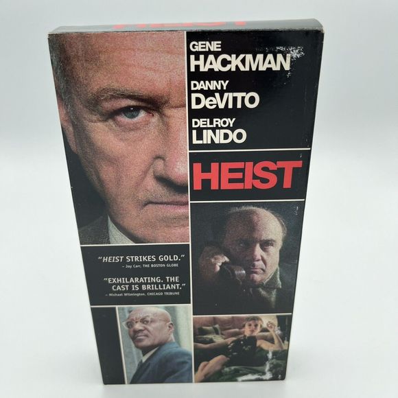 Warner Bros. | Media | Heist Vhs 202 Gene Hackman Rebecca Pidgeon Danny ...